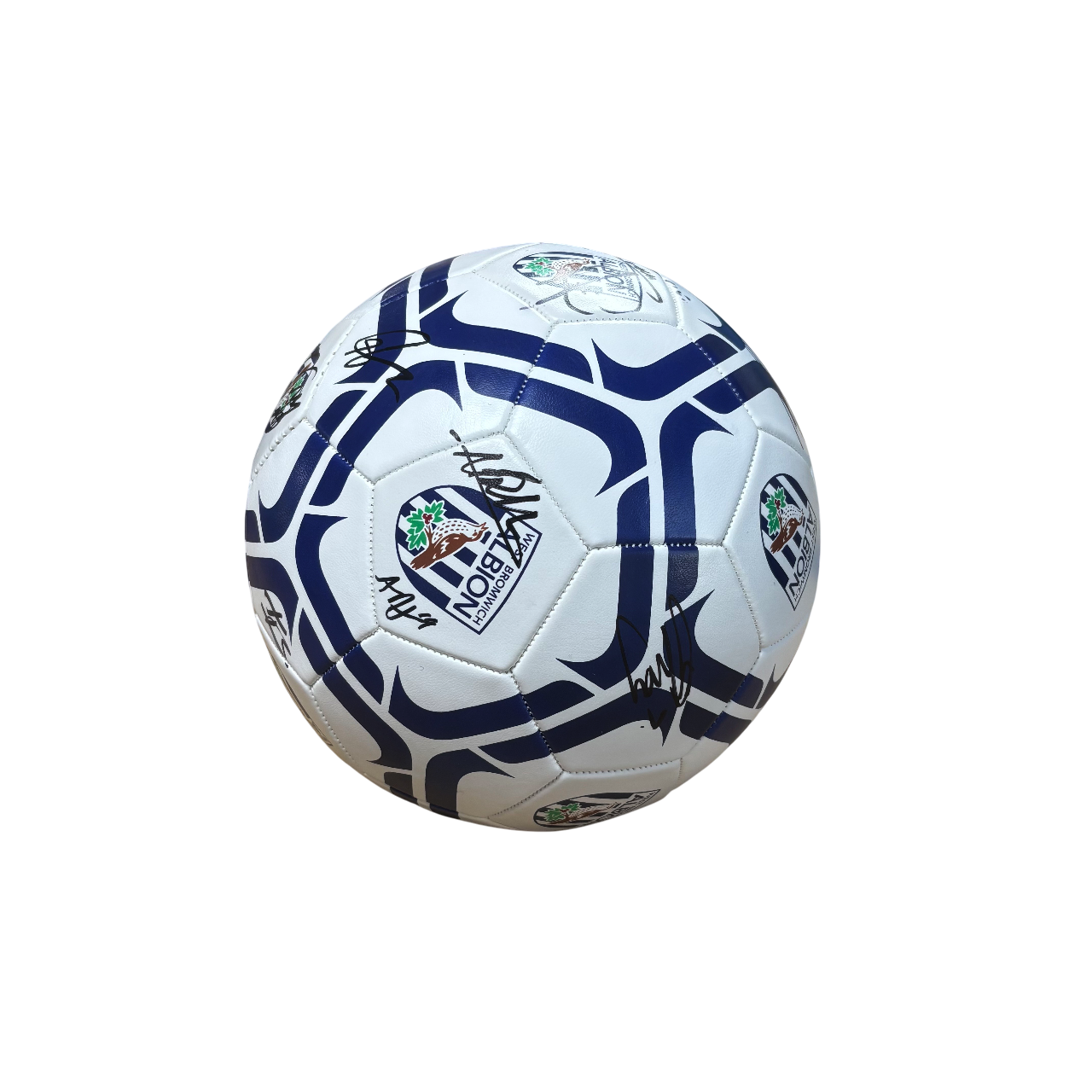 WBA Squad Signed Swish Football